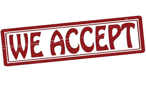 Not Accepting Symbol Rubber Acknowledgment Vector Symbol Rubber