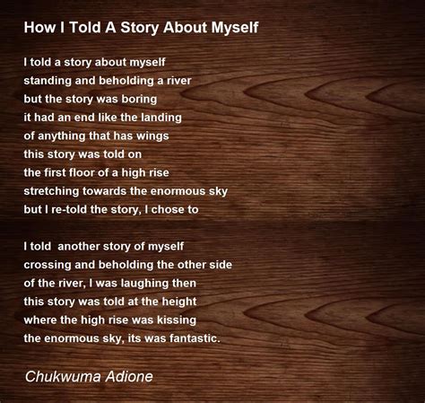 How To Write A Story About Yourself In Third Person