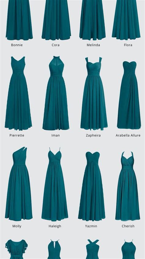 Beautiful Dresses Designer Bridesmaid Dresses Different Types Of