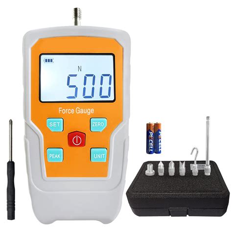 Digital Force Gauge Push And Pull Meter Dynamometer Tension Pressure Tester Thrust Meter