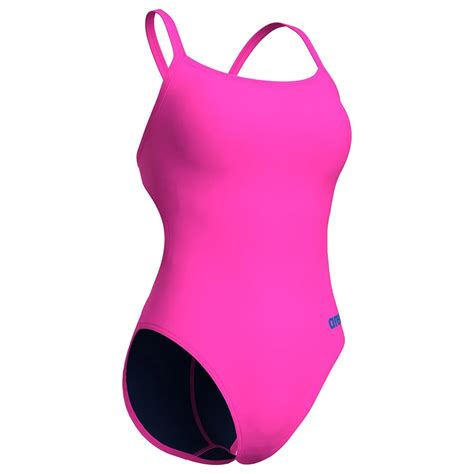 Arena Team Challenge Solid Swimsuit Pink Swiminn
