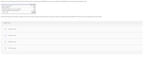 Solved Multiple Choice 24700 Decrease 24700 Increase