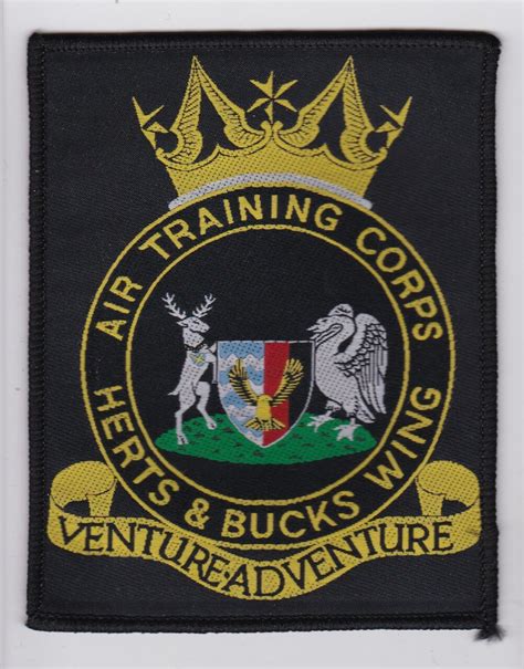 Raf Patch Raf Patch Herts And Bucks Wing Air Training Corps Crest Air