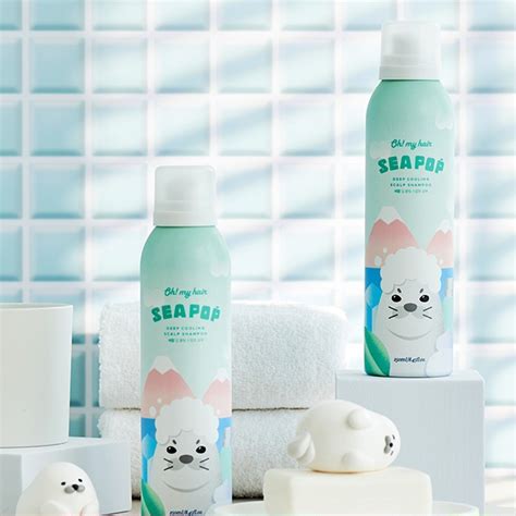 샴푸 패키지 디자인 패키지 포트폴리오 크몽