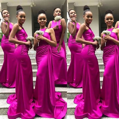 Fuchsia Bridesmaid Dresses Mermaid Bd8 Fuchsia Bridesmaid Dresses