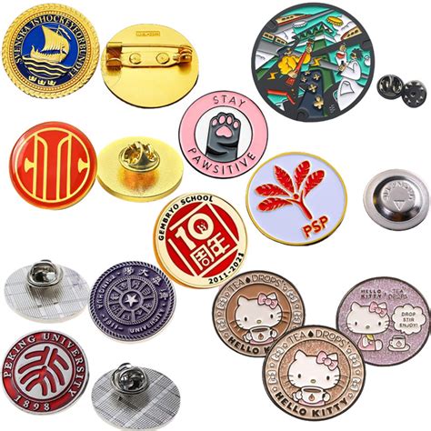 Custom Button Pins Custom Metal Products
