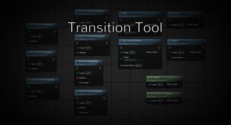 在代码插件创建的transition Tool 虚幻引擎商城