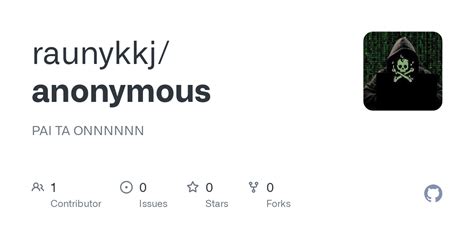 Github Raunykkjanonymous Pai Ta Onnnnnn