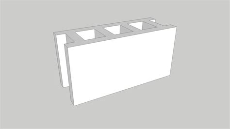 Hollow Block 6 3d Warehouse