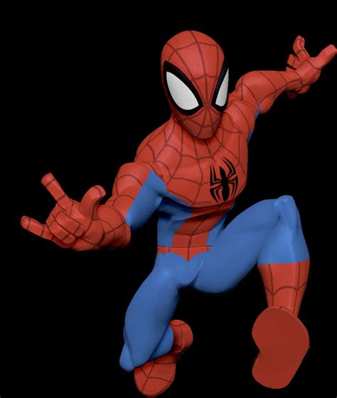 Download Spider Man Action Pose