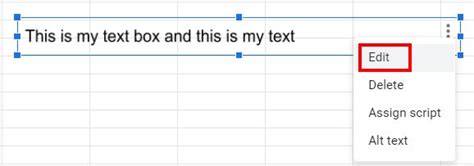 How To Insert A Text Box In Excel Google Sheets Automate Excel