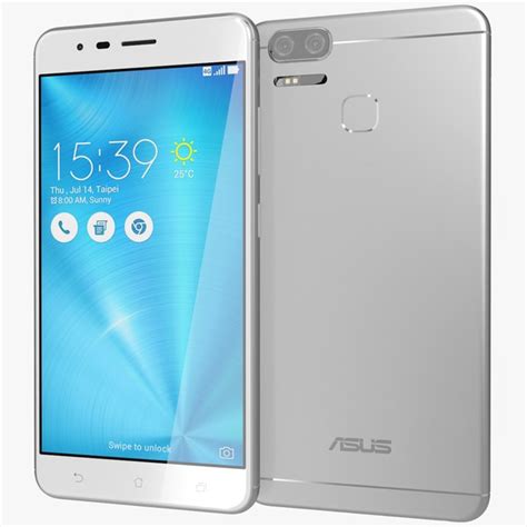 Realistic Asus Zenfone D Model