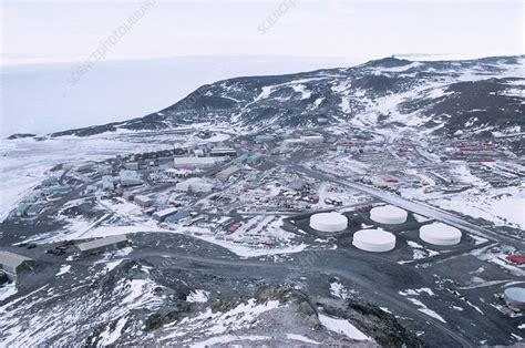 Mcmurdo Station Antarctica Stock Image E2150396 Science Photo