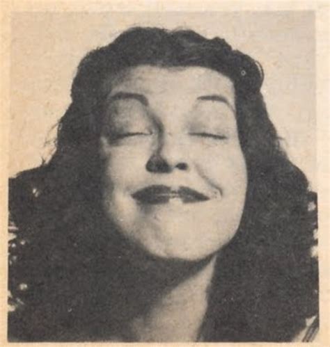 Facial Exercises With Eight Basic Face Types From The 1950s Vintage
