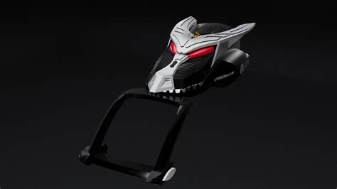 Darkdragvisor Kamen Rider Ryuga 3d Model Cgtrader