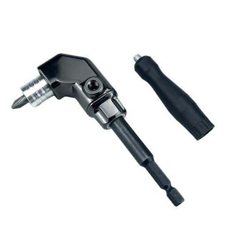 Milue 90 Degree Corner Device Screwdriver Socket Adapter Drill Bit