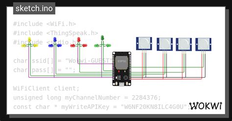 Wokwi Online ESP STM Arduino Simulator