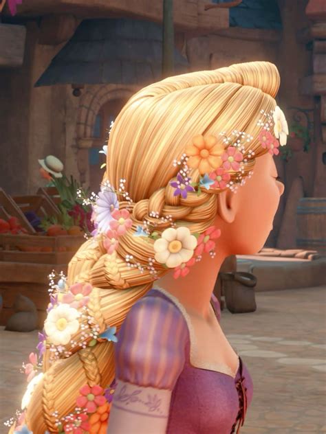Flower Hair Rapunzel Kurze Haare Rapunzel Neu Verföhnt