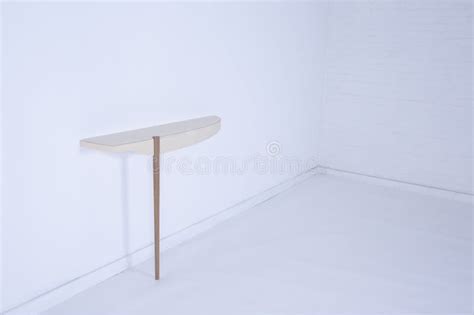 Unique And Designed High Quality Table Wall Designed Table Wall Stand Table Image Stock Image