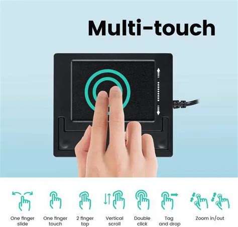 Perixx Peripad 501 Wired Usb Touchpad Portable Trackpad For Laptop And