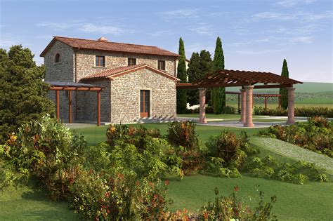 Unfinished House To Complete Near Cortona Casa Tuscany
