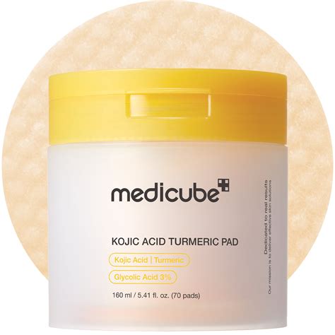 Kojic Acid Tumeric Toner Pad Medicube Sg