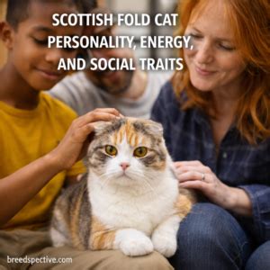 Scottish Fold Cat Personality Energy And Social Traits Breedspective