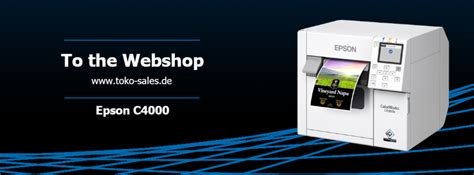 Epson C4000 Toko Labeling And Printing Solutions