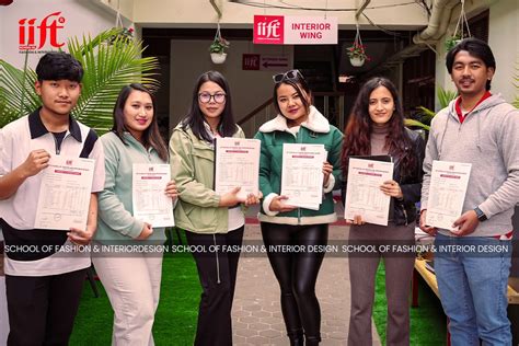 Certificate Distribution Ceremony For Iift Interior Design Graduates