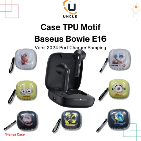 Jual Baseus Bowie E16 Case Dustproof Protective Cover Case For E16