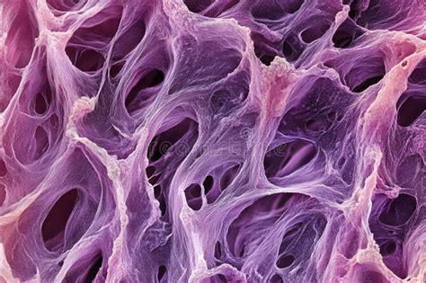 Microstructure Of Natural Materials Showcases Intricate Patterns And Textures Under High