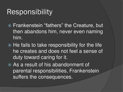 Ppt Themes Of Frankenstein Powerpoint Presentation Free Download