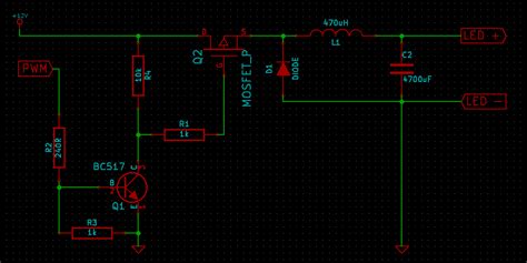 led strip how to build led dimmer for room illumination pwm low