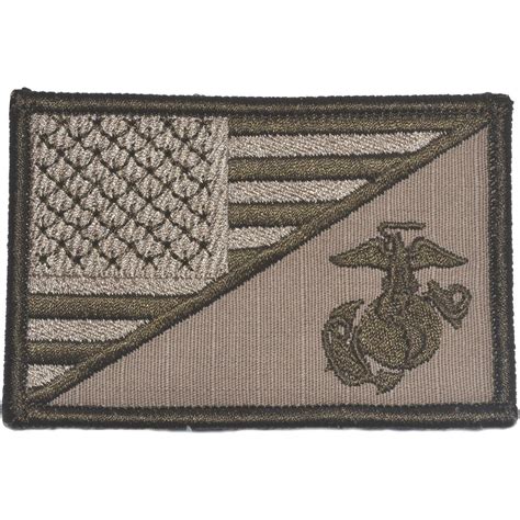 Usmc Ega Usa Flag 225x35 Patch