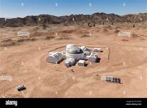 Space Base On Mars