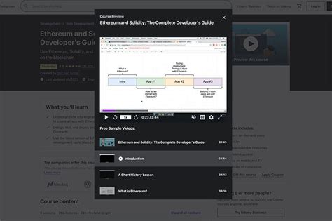 top 15 best ethereum developer courses online