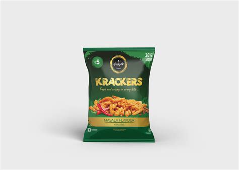 Puff And Chips Pouch Packaging Behance