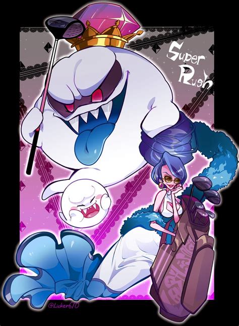 Boo King Boo And Hellen Gravely Mario And 4 More Drawn By Licker610