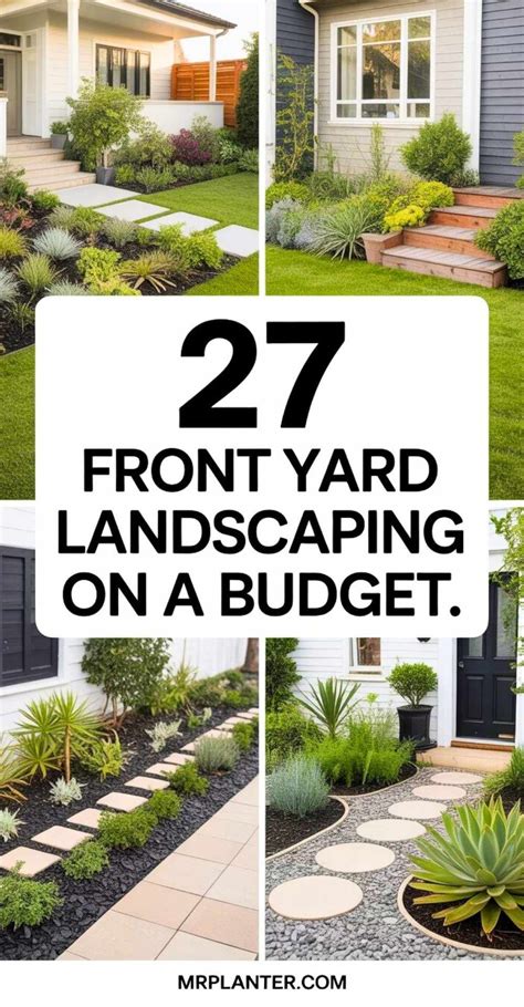 27 Front Yard Landscaping On A Budget Easy Landscaping Front Yard