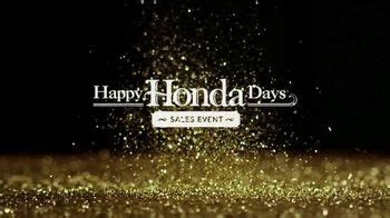 Happy Honda Days Tv Spot No Payments [t2] Ispot