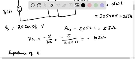 solved given the network in fig p 7 116 and the input voltage shown in