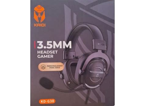 Fone De Ouvido Kaidi Kd G38 Headset Gamer Usb Microfone 771 762 Em Promoção é No Buscapé