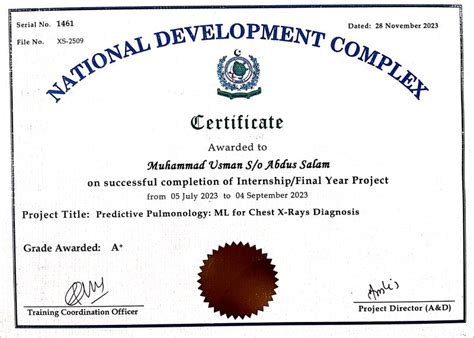 Muhammad Usman On Linkedin Machinelearning Internshipcompletion