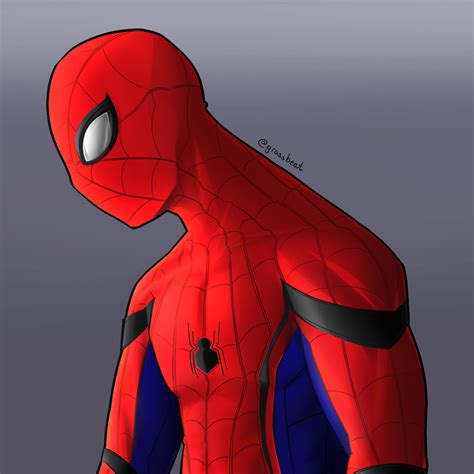 Spider Man Homecoming Suit Fan Art By Me Rspiderman