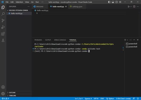 An Introduction to VSCode + Python + Conda
