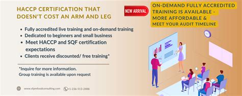 Affordable On Demand Haccp Training Sfpm Consulting Simplify Food Safety