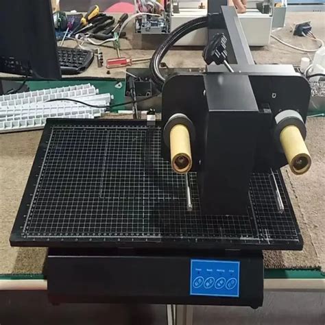 Cyamd8025 Plate Less Digital Flatbed Foil Printer Embossing Leather