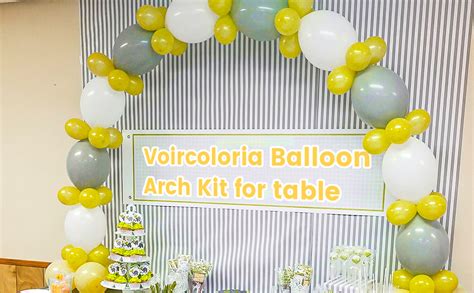 Voircoloria 13ft Table Balloon Arch Kit Balloon Arch Stand