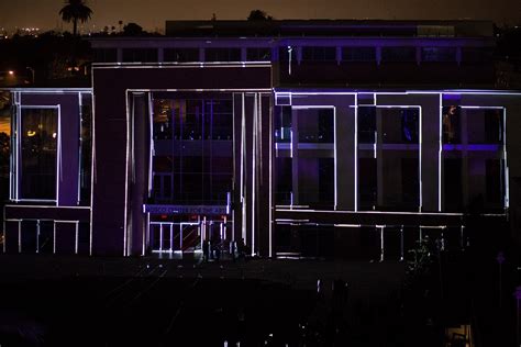 Musco Center Opening Digital Mapping On Behance