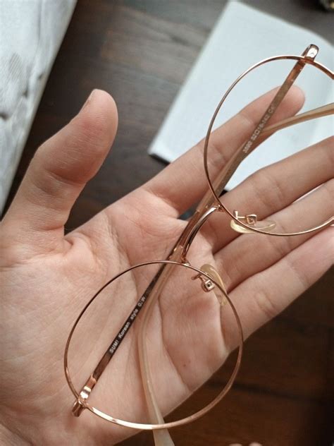 Rose Gold Glasses Frame Mens Fashion Watches And Accessories Sunglasses And Eyewear On Carousell